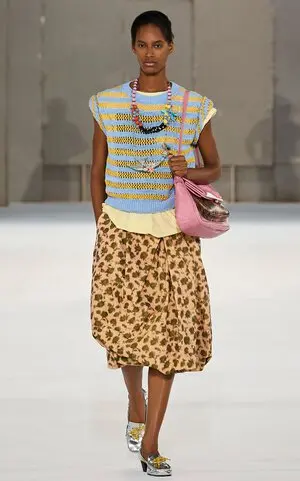Dries Van Noten Multicolor Beaded Necklace