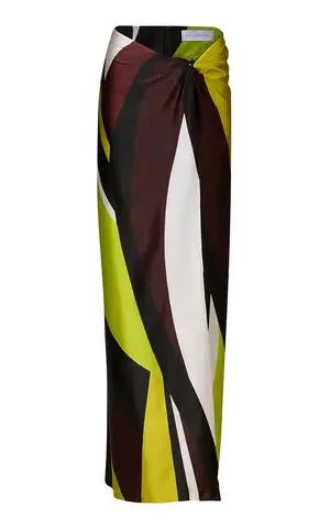 Silvia Tcherassi Aura Silk-blend Maxi Skirt