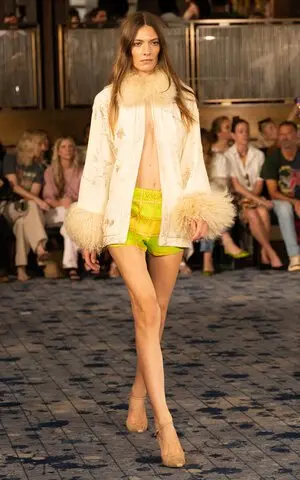 CONNER IVES Demi Couture Embroidered Silk Robe