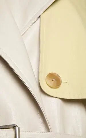 Dries Van Noten Rulan Cropped Cotton Trench Coat