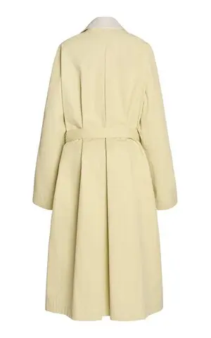 Dries Van Noten Ribela Belted Cotton Coat