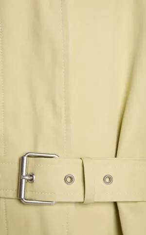 Dries Van Noten Ribela Belted Cotton Coat