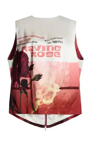 Dries Van Noten Cart Rose-printed Cotton-blend Top - Multi
