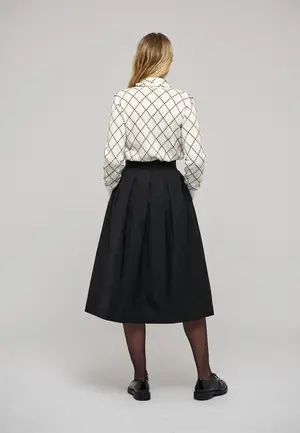 DEA KUDIBAL Krystledea Merino Agryle Tie Neck Jumper