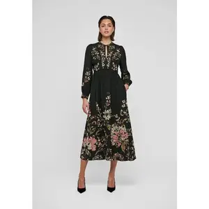 DEA KUDIBAL Andreadea Keyhole Neck Floral Maxi Dress - Fleuron
