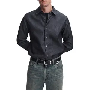 Rag & Bone Classic Denim Button-up Shirt - Rbraw