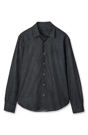 Rag & Bone Classic Denim Button-up Shirt