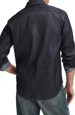 Rag & Bone Classic Denim Button-up Shirt