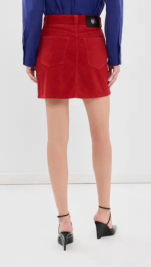 Versace Velvet Corduroy Skirt