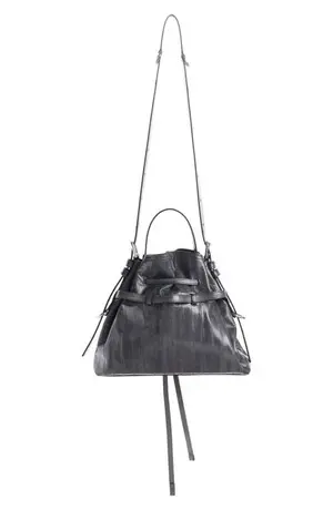 Givenchy Small Voyou Eel Skin Bucket Bag