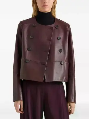 Proenza Schouler White Label Courtney Leather Jacket