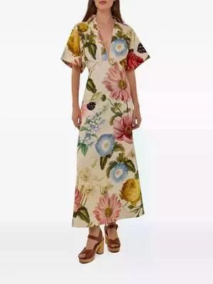 PALM. NOOSA Jasmine Floral-print Maxi Dress