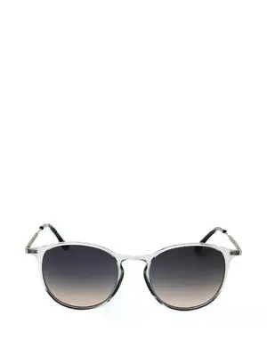 Lacoste Round-frame Sunglasses - Grey