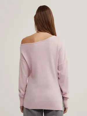 Witchery One Shoulder Knit - Ballet