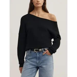 Witchery One Shoulder Knit - Black