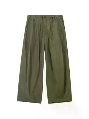 Needles Pleated Wide-leg Trousers