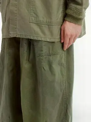 Needles Pleated Wide-leg Trousers