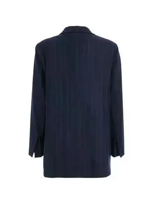 MERCI Pinstripe-pattern Single-breasted Jacket