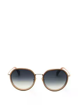 Max Mara Round-frame Sunglasses - Neutrals