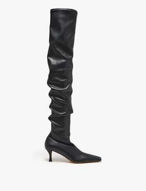 Proenza Schouler Trap Over The Knee Boots 60mm - Black