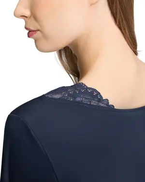 Hanro Azelia Lace Trim Nightgown