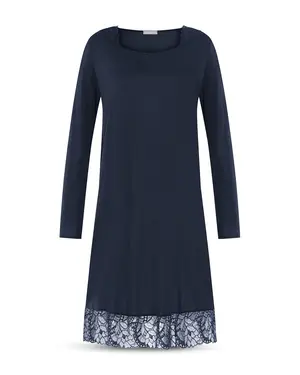 Hanro Azelia Lace Trim Nightgown
