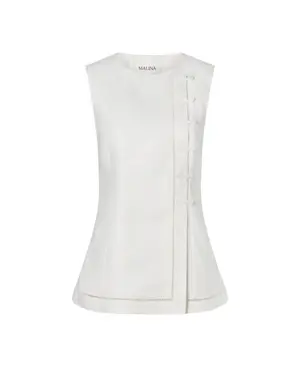 MALINA Arwen Button Detailed Vest