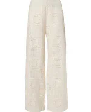 MALINA Aleya Wide Crochet Pants