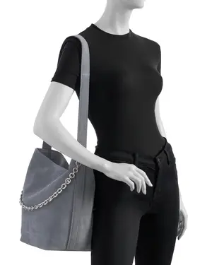 Michael Kors Nolita Suede Bucket Bag