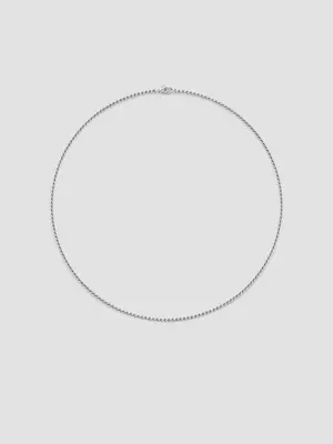 David Yurman Sculpted Cable Chain Necklace In Sterling 2.7mm