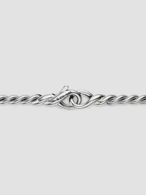 David Yurman Sculpted Cable Chain Necklace In Sterling 2.7mm