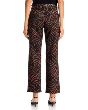 Rag & Bone Miramar Printed Ankle Jeans