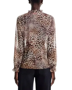 EMME Georgette Split Neck Blouse