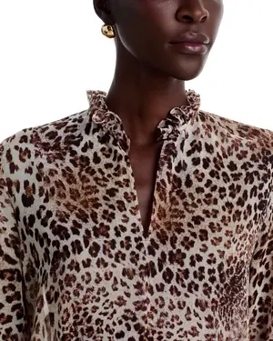 EMME Georgette Split Neck Blouse