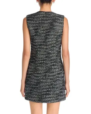 UNGARO Eliza Tweed Mini Dress