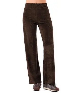 Goldie LeWinter Velour Crush Pant - Coffee