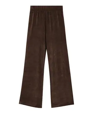 Goldie LeWinter Velour Crush Pant - Coffee