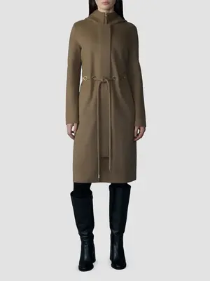 Mackage Blithe Hooded Wool Coat