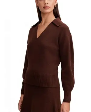 EVER NEW Sammie Collared Sweater