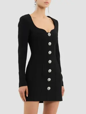 Rebecca Vallance Annaleigh Diamanté Minidress