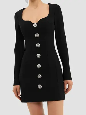 Rebecca Vallance Annaleigh Diamanté Minidress