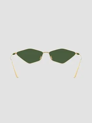 Khaite Oliver Peoples X 2001c 60mm Geometric Sunglasses - Gold