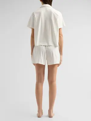 Eberjey Pima Cotton Short Pajama Set