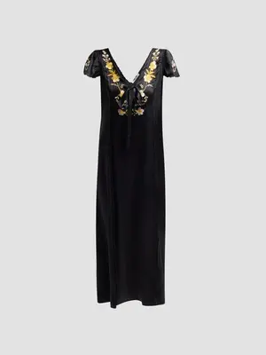 Ciao Lucia Elize Floral Silk Slip Dress