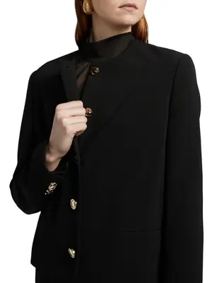 Rosetta Getty Tailored Crewneck Jacket