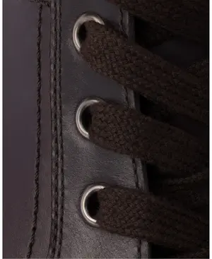 Prada Lace-up Leather And Re-nylon Booties - Brown