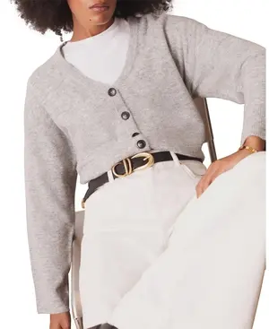 Mint Velvet V-neck Knit Cardigan
