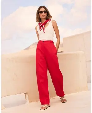 Mint Velvet Wide Leg Utility Trousers