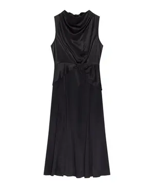 Mint Velvet Satin Cowl Neck Midi Dress