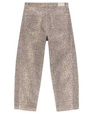 Mint Velvet Leopard Print Tapered Jean